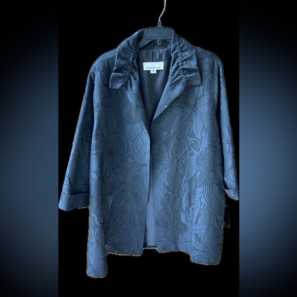 Caroline Rose | Jackets & Coats | Plus Size Carolyn Rose Floral ...